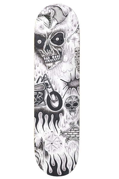 Baker Baca Tryptic 8" Deck – Go Sports Skate Shop