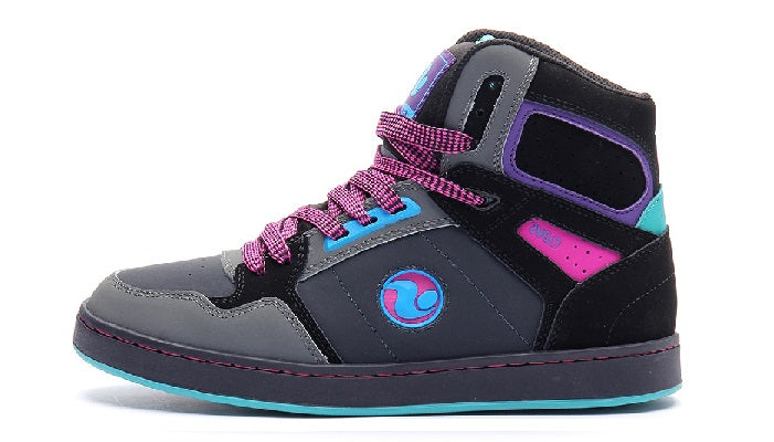 DVS Woman Honcho Shoe - Black/Purple/Blue – Go Sports Skate Shop