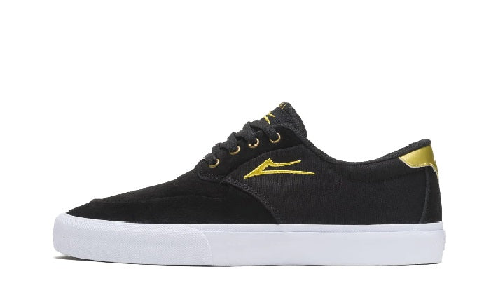 Lakai Riley 3 Shoe - Black/Gold – Go Sports Skate Shop
